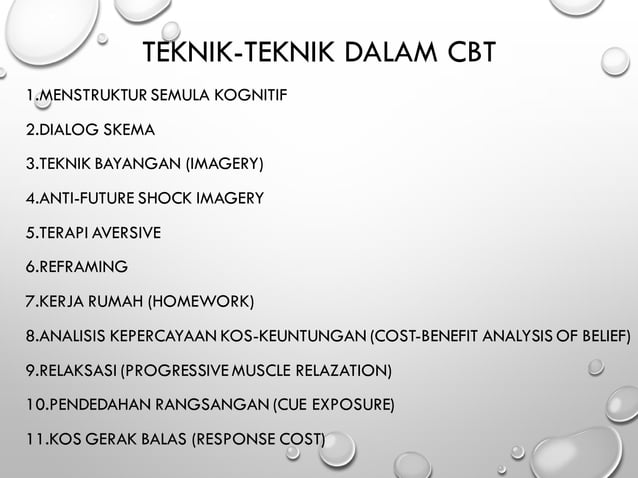 teori tingkah laku kognitif cbt aaron beck | PDF | Physical Therapy | Wellness