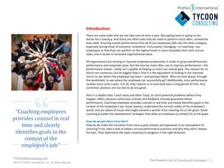 The Powerful Act Of Coaching Employees | PPTX