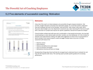 The Powerful Act Of Coaching Employees | PPTX