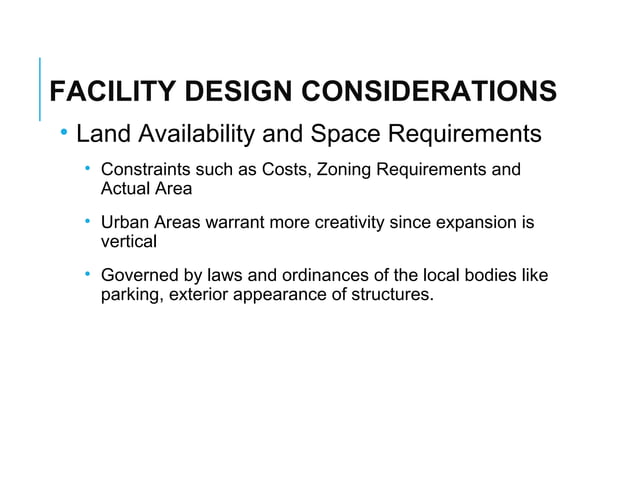07 the supporting facility | PPT