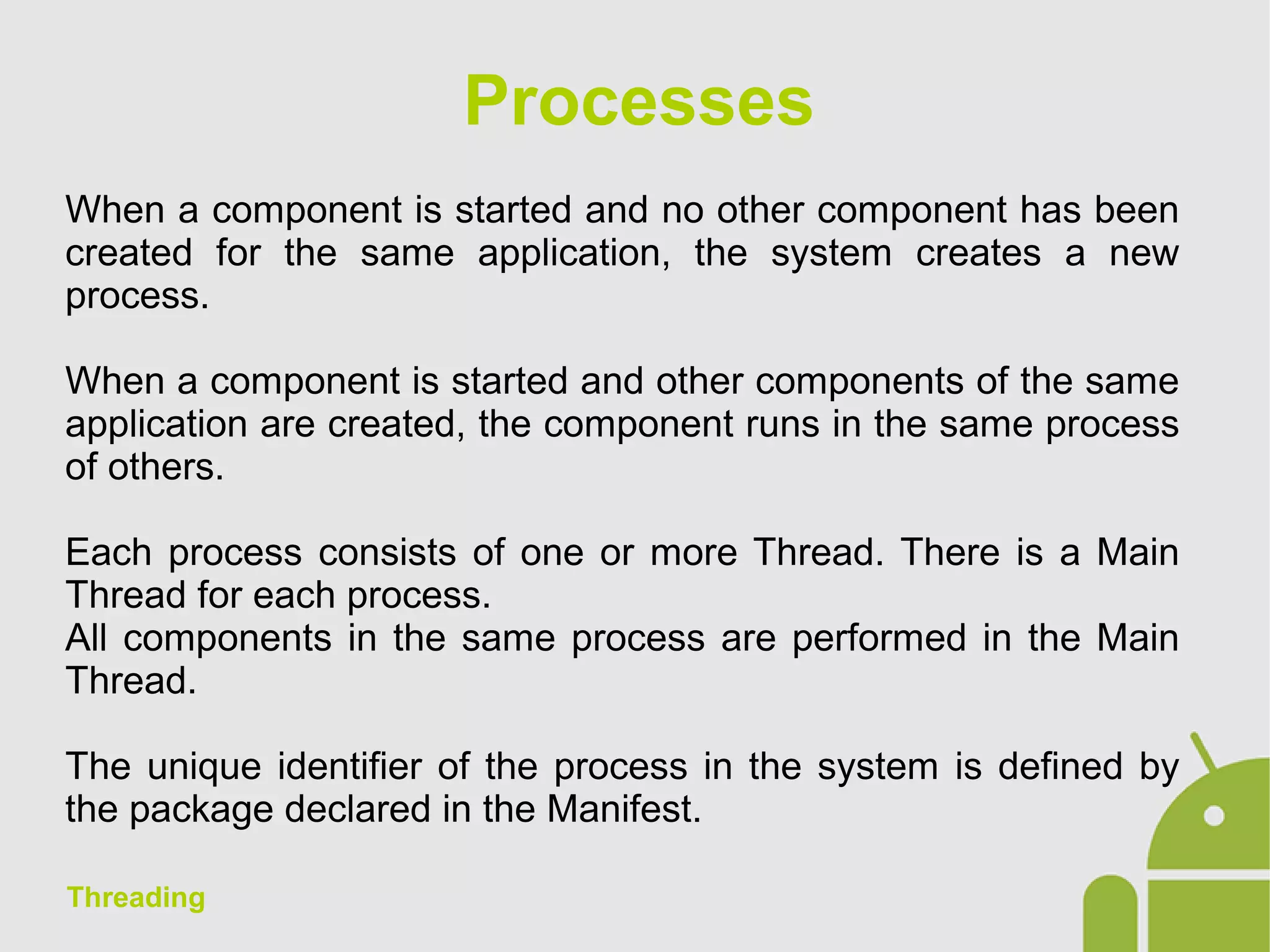 Android App Development - 07 Threading | PPT