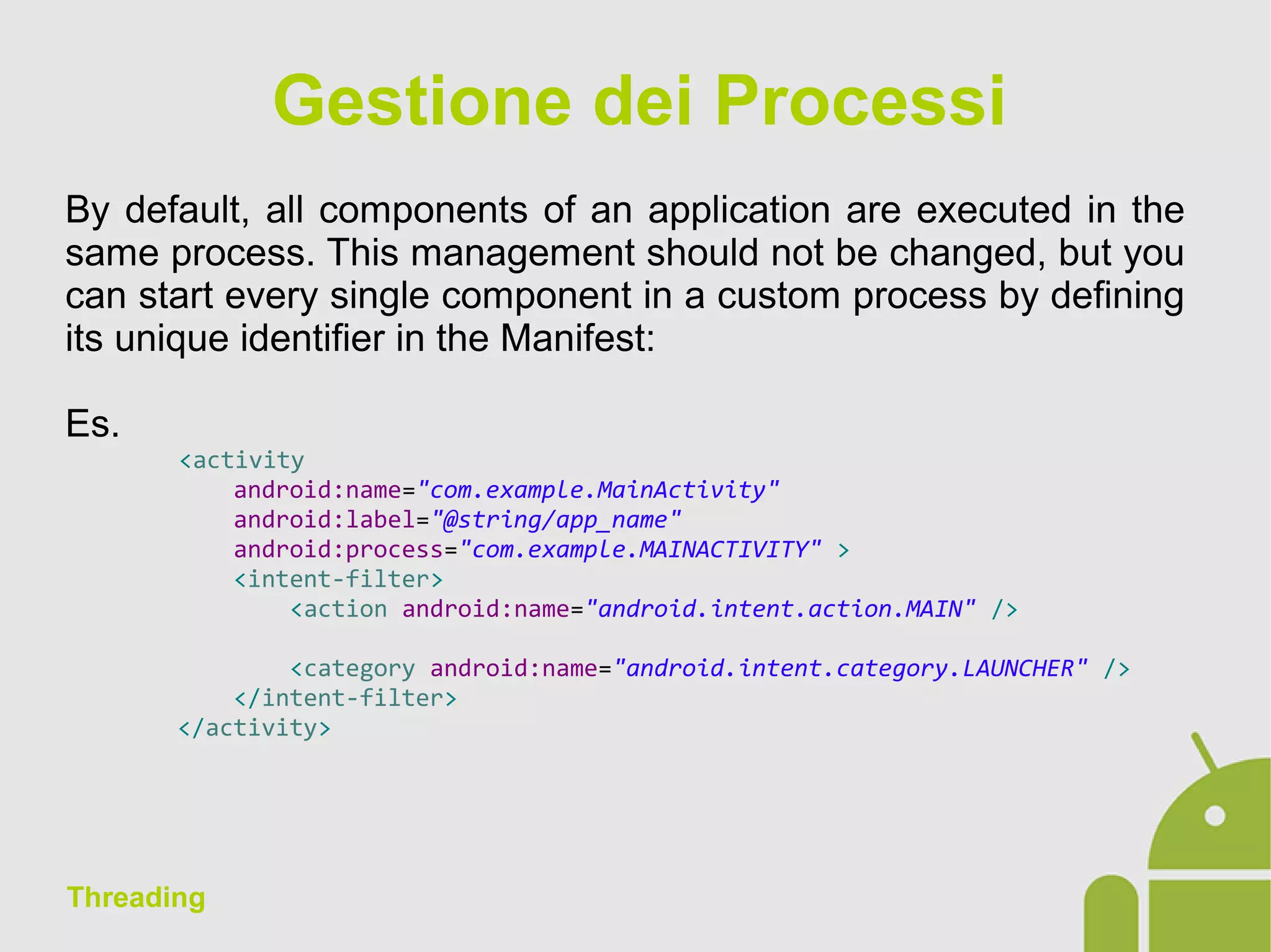Android App Development - 07 Threading | PPT