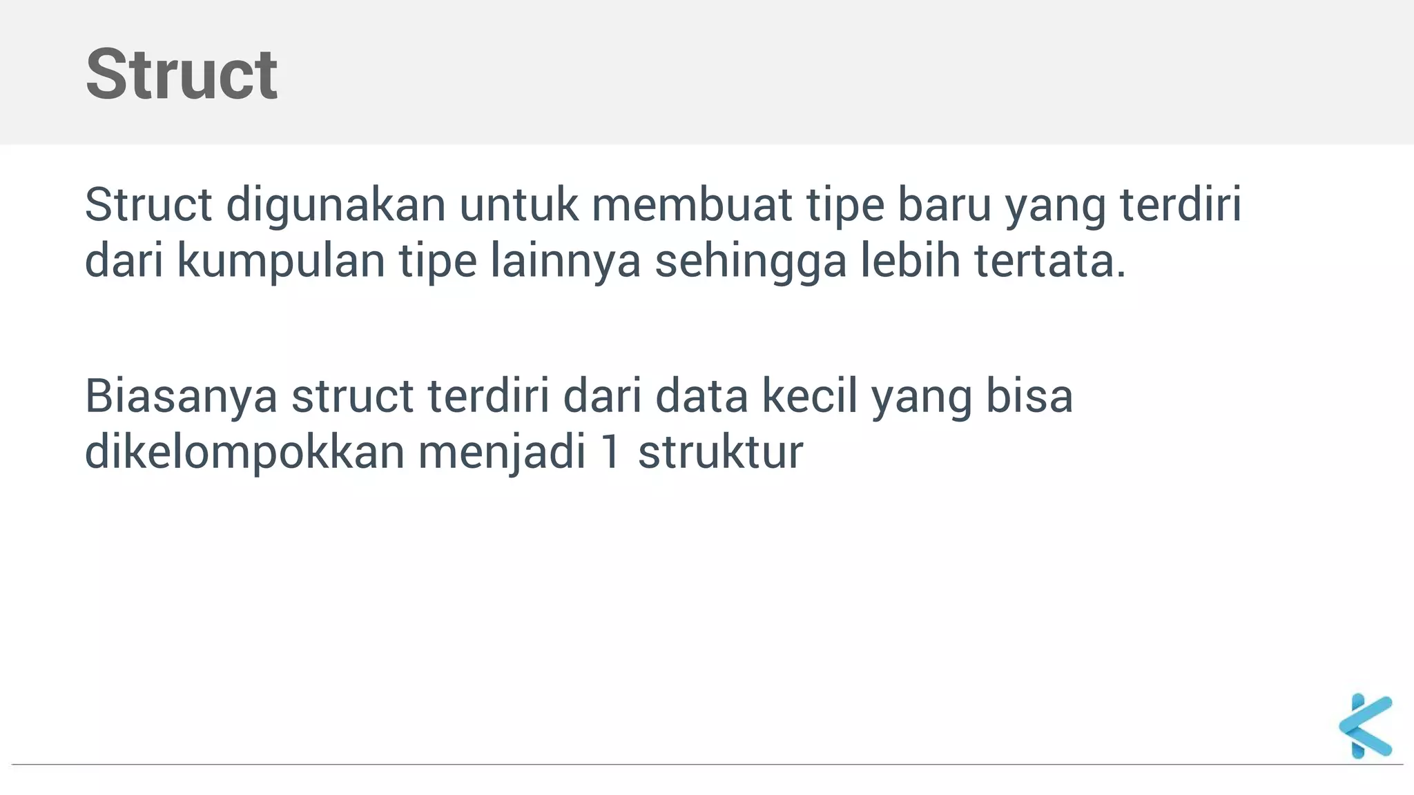 Algoritma dan Struktur Data - tipe data compound | PDF