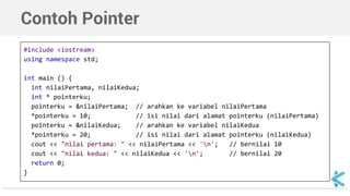 Algoritma dan Struktur Data - tipe data compound | PDF