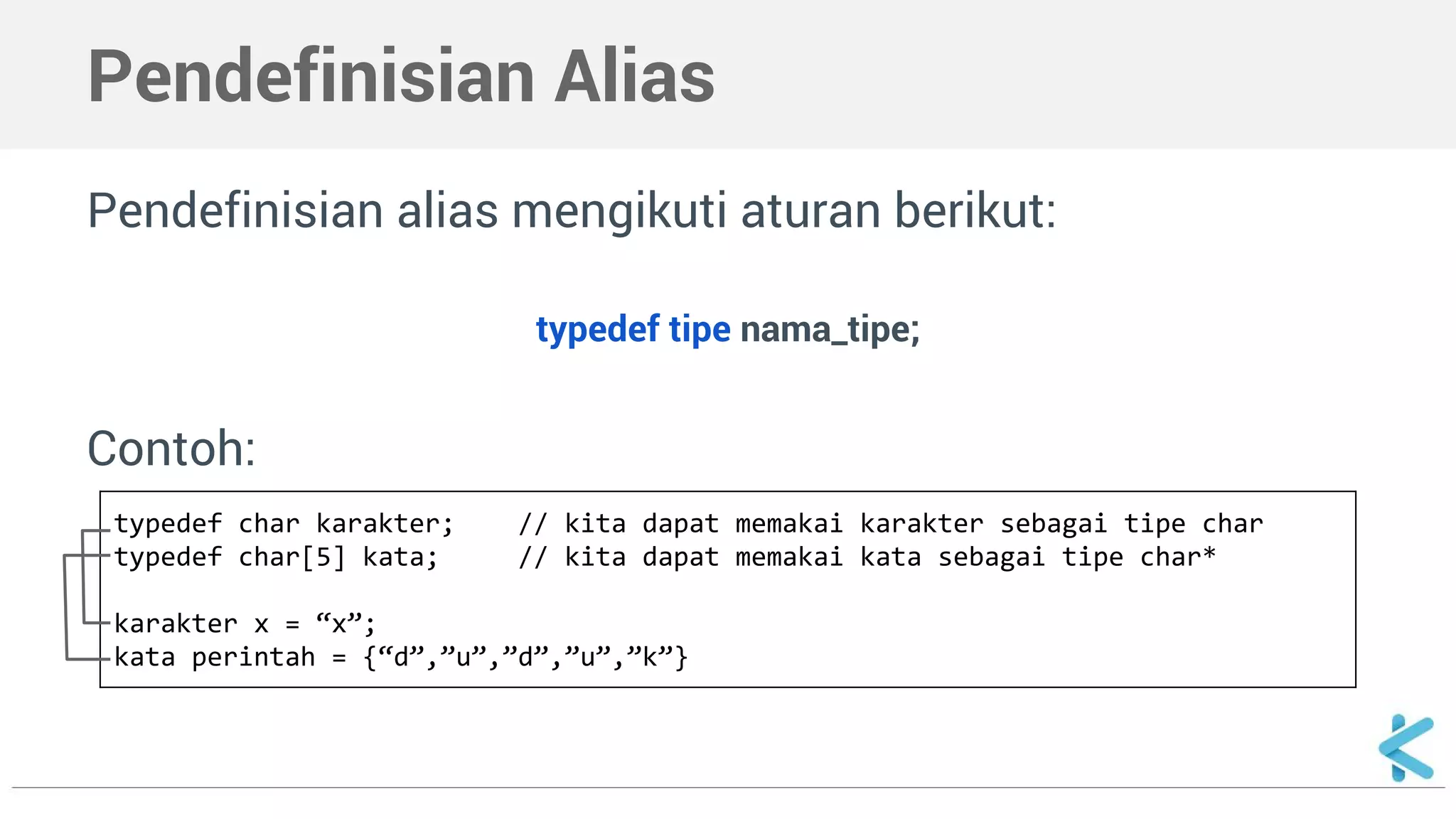 Algoritma dan Struktur Data - Tipe Data Compound | PDF