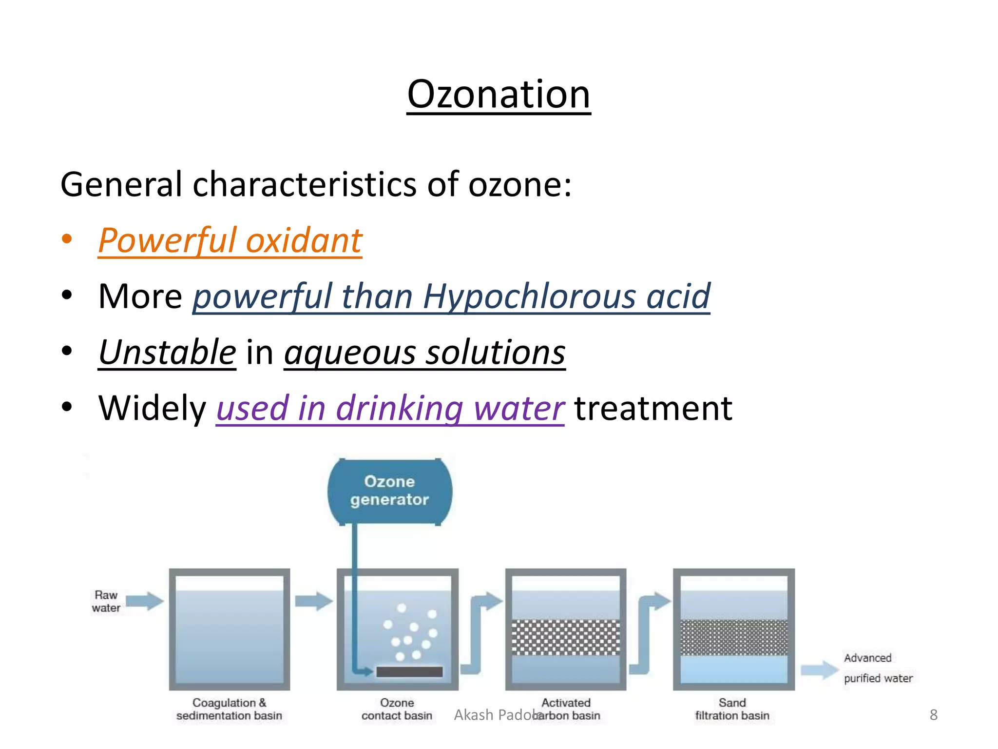 07 Treatment of water- Disinfection and Advanced and Miscellaneous ...