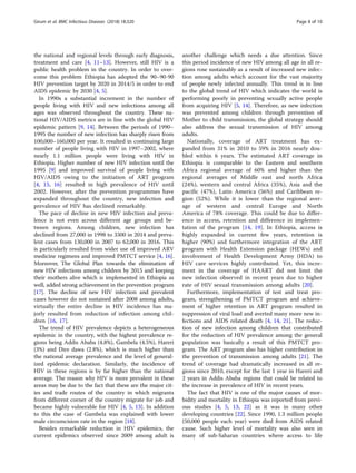 07 Trend in ethiopia for last 26 years.pdf | Infectious Diseases | Diseases and Conditions