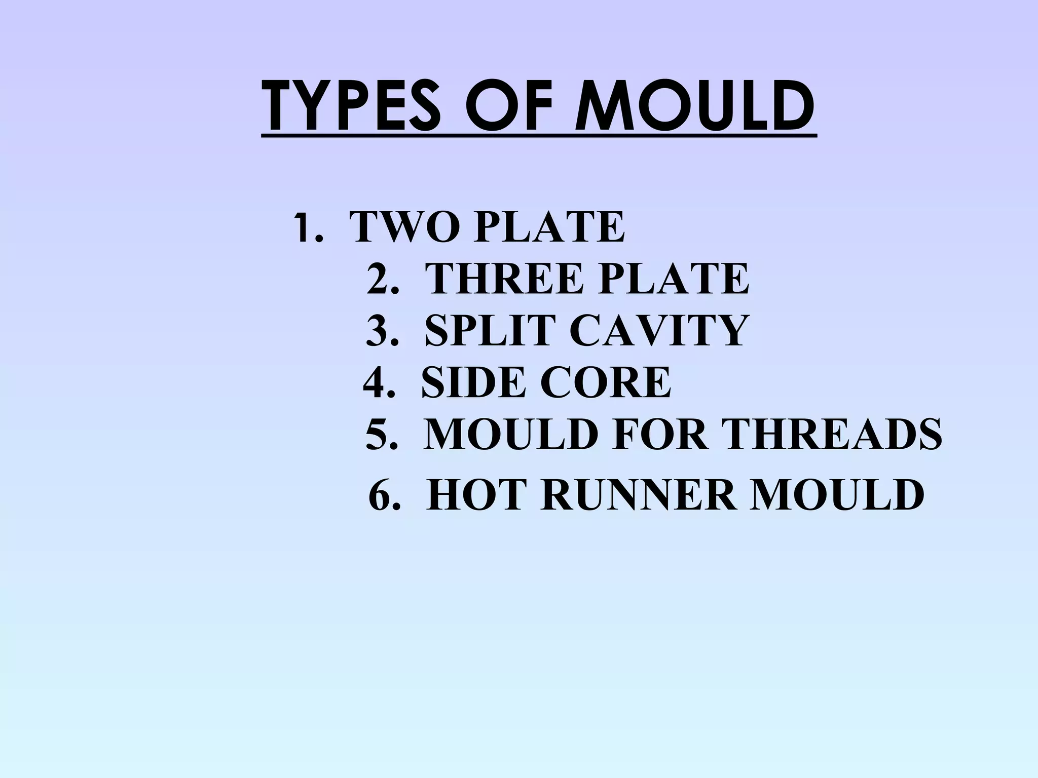 Types of mould | PPT