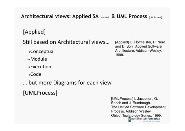 Software Architecture: views and viewpoints | PDF