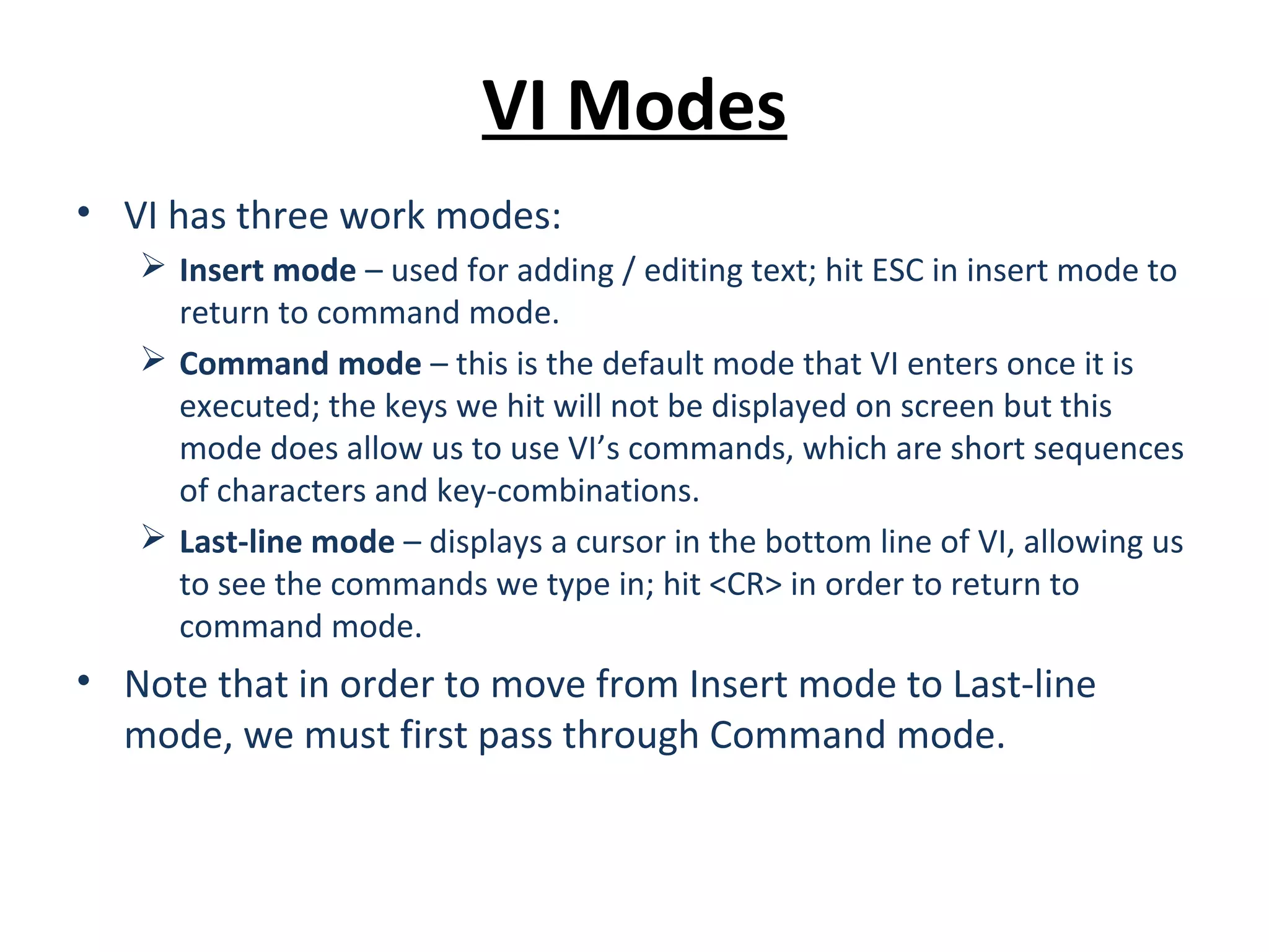 07 vi text_editor | PPT