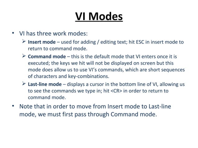 07 vi text_editor | PPT