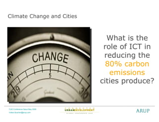 Volker Buscher, Arup - Urban Information Architecture: From Digital to Smart Cities | PPT