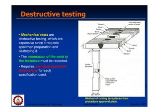 07_ Weld porperties and assessment.pdf | Medical Tests | Medical Health