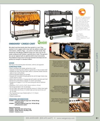 Education Catalog Music Transport Products | PDF