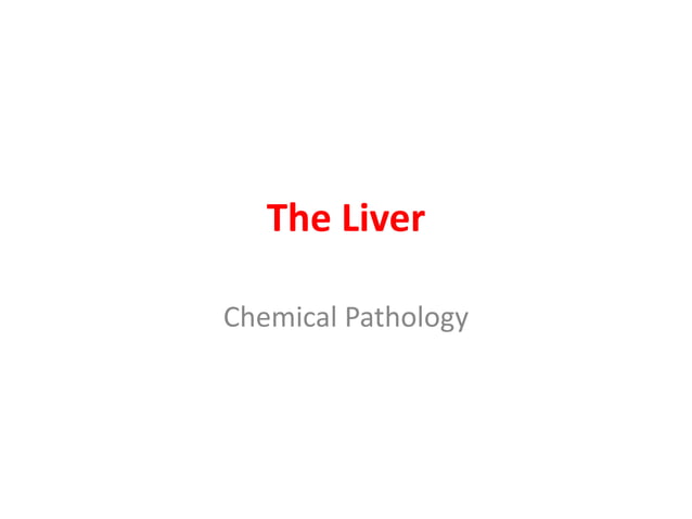 6. The Liver Notes | PPT