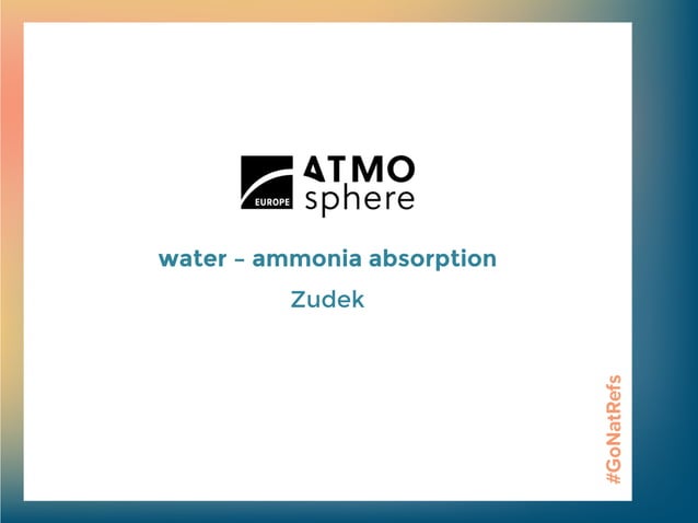 Water/ammonia absorption chillers NETWORKING B | PPT