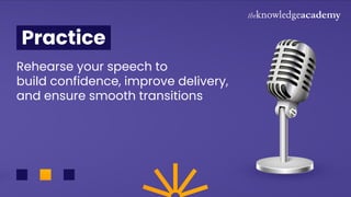Enhance your public speaking skills with the 3 Ps: Prepare, Practice ...