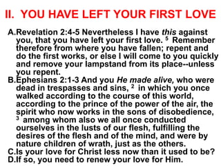 are you dying spiritually | PPTX