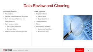 Enriching the Value of Clinical Data with Oracle Data Management ...