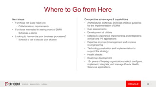 Enriching the Value of Clinical Data with Oracle Data Management ...