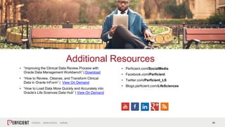 Enriching the Value of Clinical Data with Oracle Data Management ...