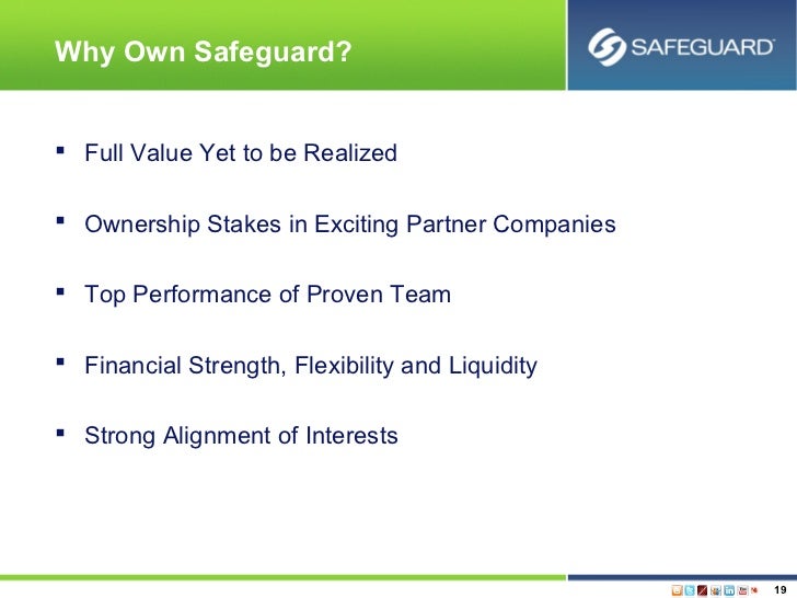 Safeguard Scientifics (NYSE: SFE) Investor Relations Presentation - A…