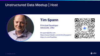 08-13-2024 NYC Meetup Unstructured Data Processing From Cloud to Edge (Milvus) | PPT
