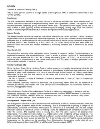 08 14-2018 Properties of Selected High Explosives, 2nd Edition | PDF