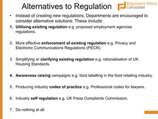 Alternatives to Regulation, Mohammad Zayyad | PDF