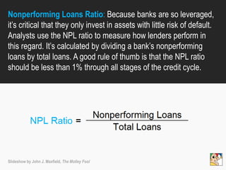 The 10 Most Important Banking Metrics | PPTX