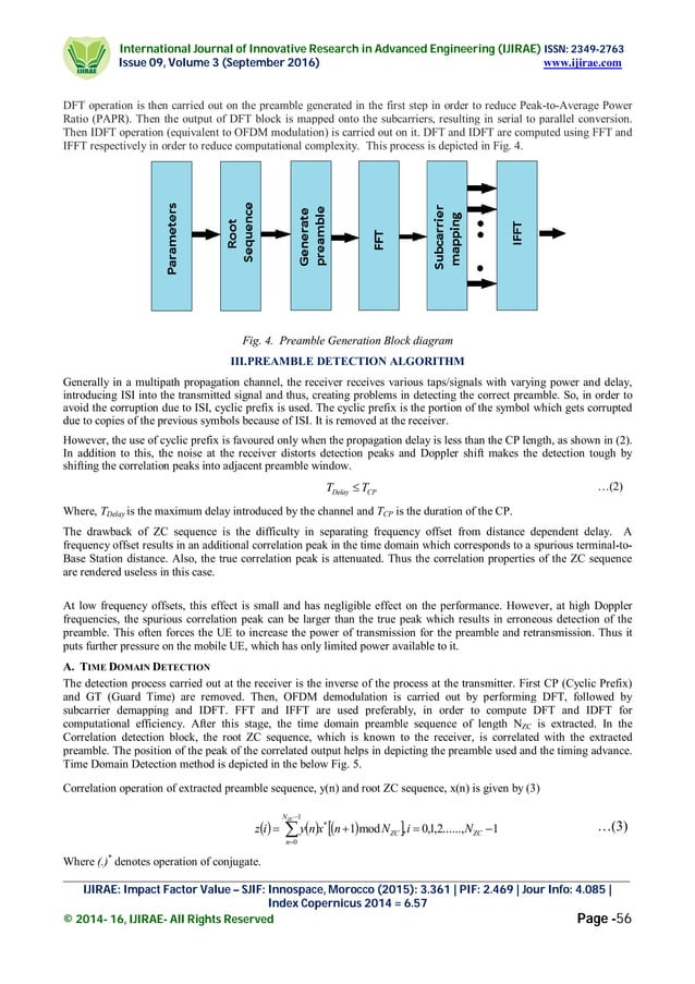 Point Sum Average Peak Algorithm Detection of LTE | PDF
