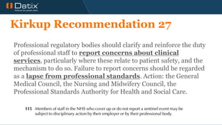 Reporting, learning and culture safety | PDF