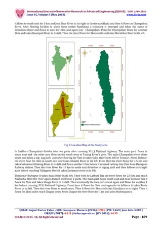 SOIL LOSS ESTIMATION IN GIS FRAMEWORK: A CASE STUDY IN CHAMPABATI ...