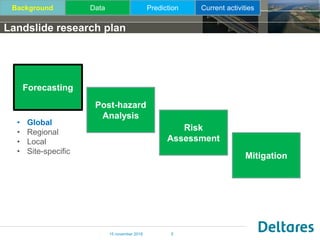 DSD-INT 2018 Global Landslides analysis and forecasting - Tehrani | PPT