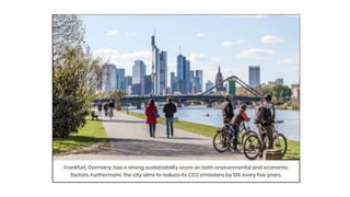 SUSTAINABILITY - GERMANY | PPTX | Power and Energy Industry | Industries