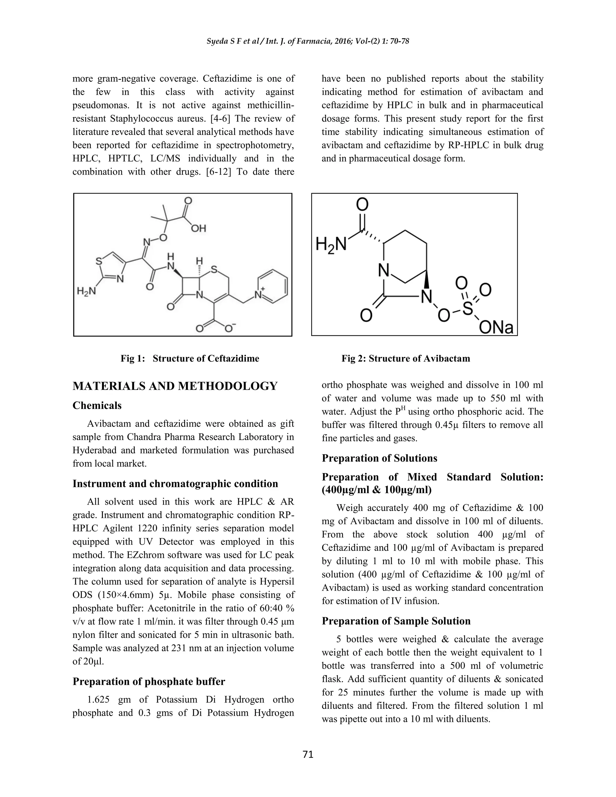 Stability indicating analytical method development and validation for ...