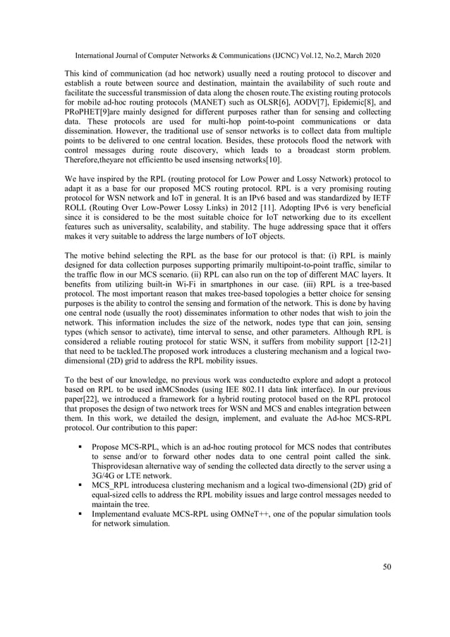 MOBILE CROWD SENSING RPL-BASED ROUTING PROTOCOL FOR SMART CITY | PDF