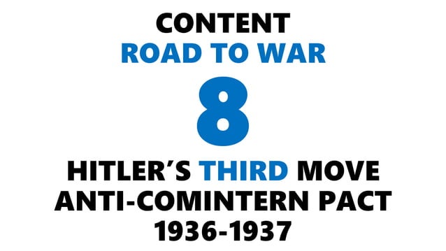 HISTORY IGCSE CONTENT - 20TH CENTURY OPTION - THE ROAD TO WW2 ...
