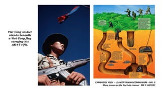 HISTORY IGCSE CONTENT - 20TH CENTURY OPTION - USA CONTAINING COMMUNISM ...