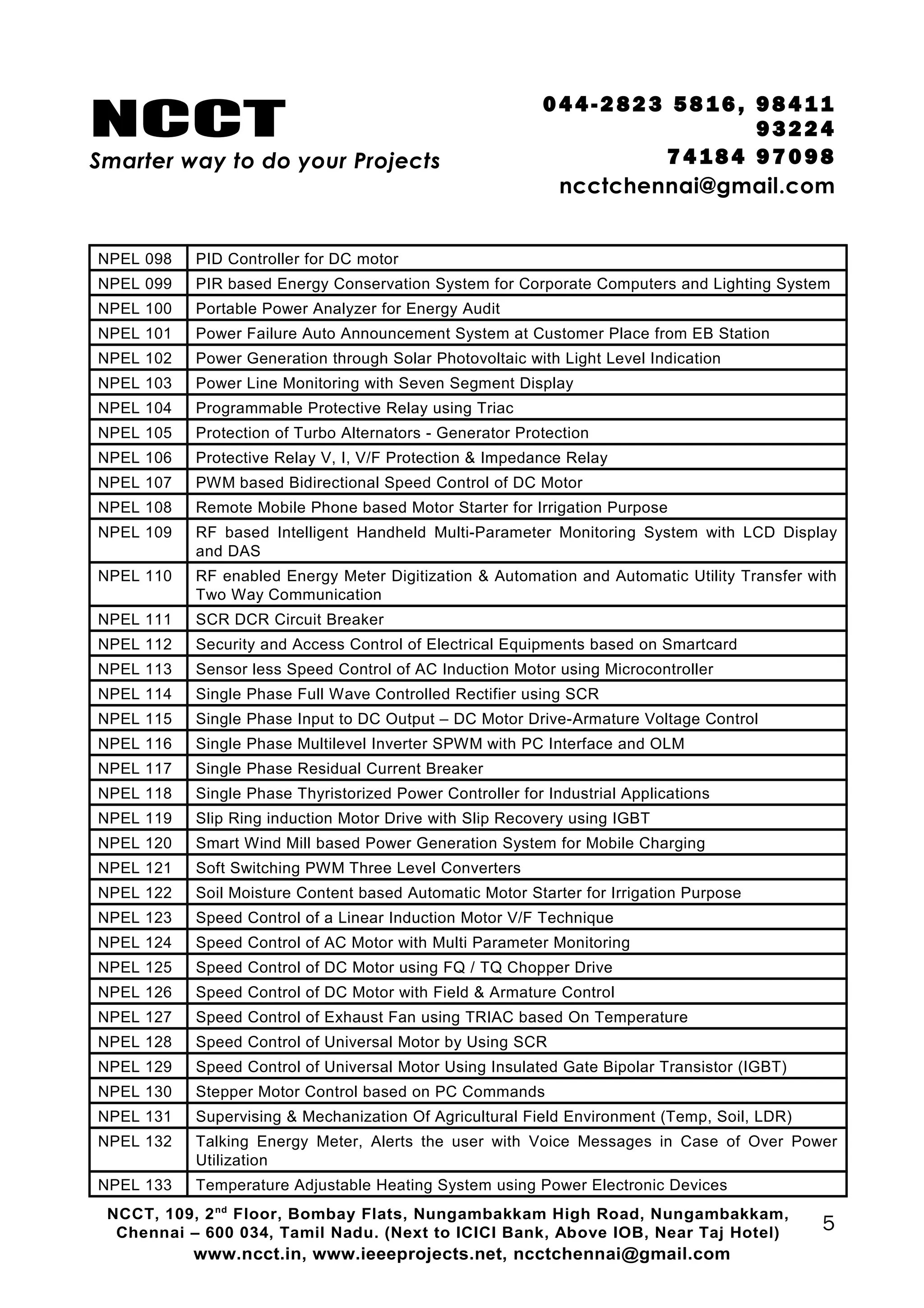 08 2013-14 diploma electrical project titles | DOC