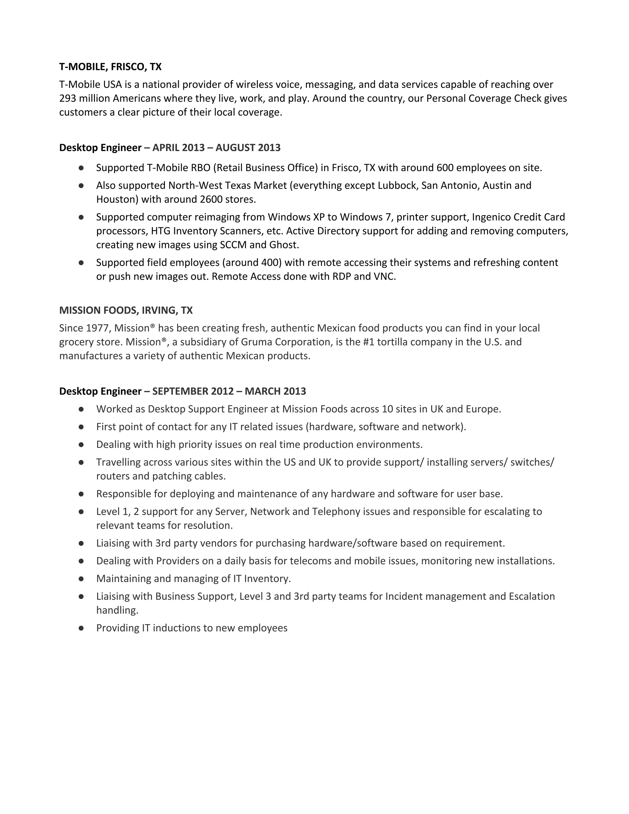 Gilbert Palau Resume | PDF