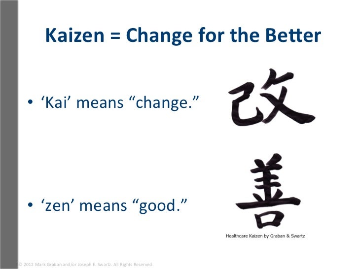 Completed Kaizen Example