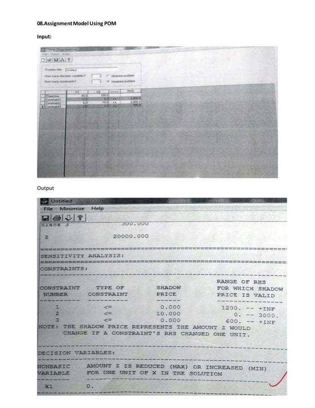 Transportation & assignment problem | PDF