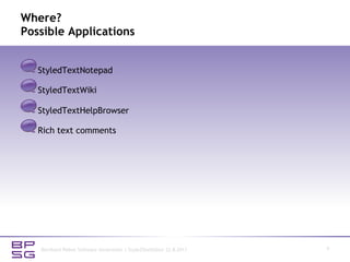 StyledTextEditor | PDF | Desktop Publishing | Computer Software and ...