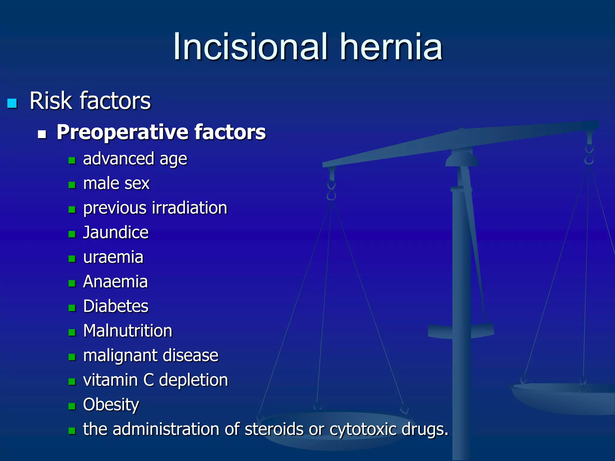 08. ABDOMINAL WALL HERNIAS-DR PHILLIP BMC.ppt | Digestive Disorders | Diseases and Conditions