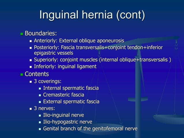 08. ABDOMINAL WALL HERNIAS-DR PHILLIP BMC.ppt | Digestive Disorders | Diseases and Conditions