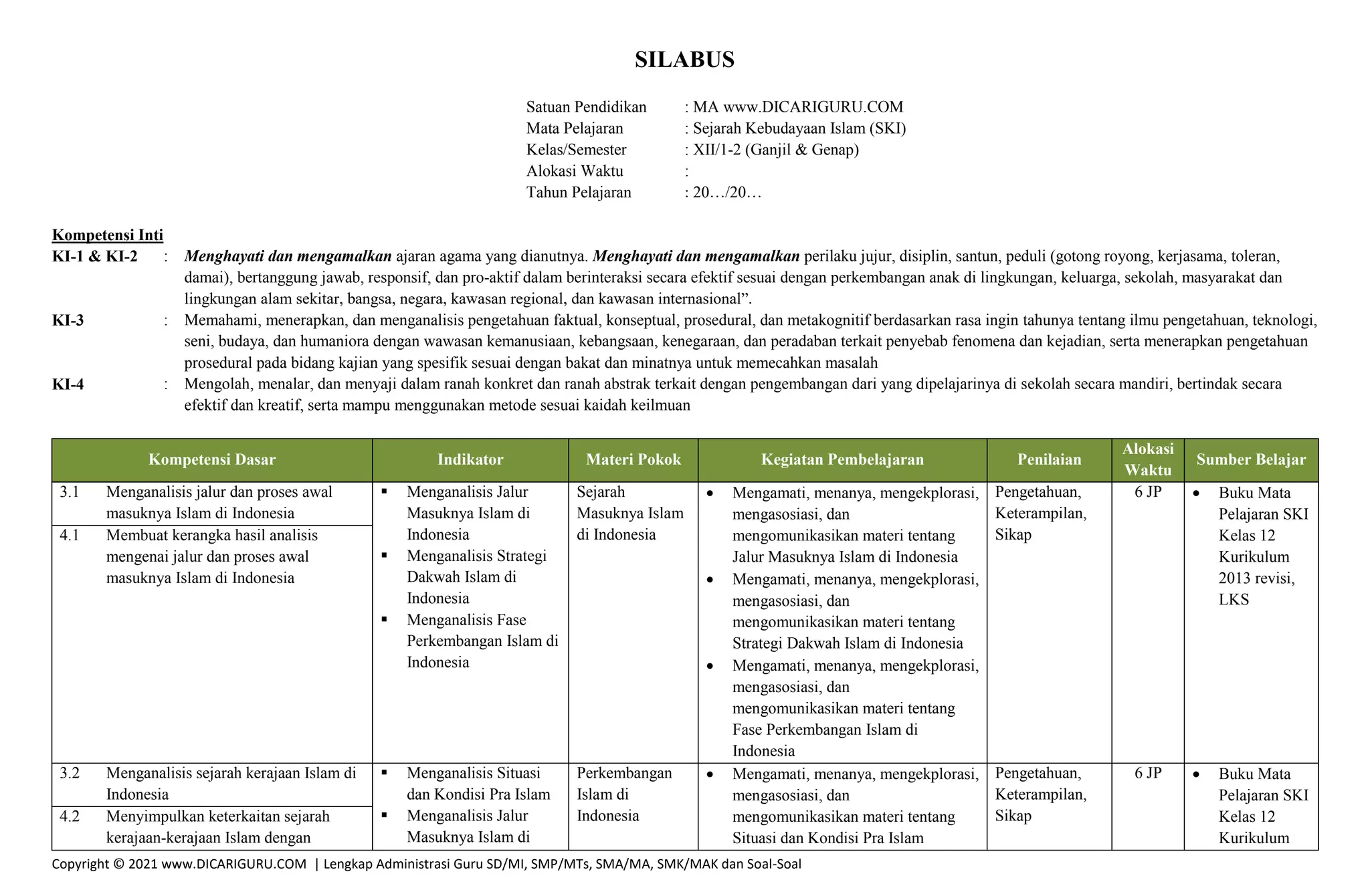 08. Silabus SKI DICARIGURU.COM (1).doc
