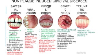 classification of periodontal diseases | PPTX