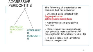 classification of periodontal diseases | PPTX