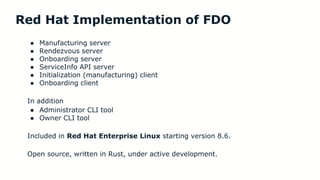 How Red Hat Uses FDO in Device Lifecycle _ Costin and Vitaliy at Red ...